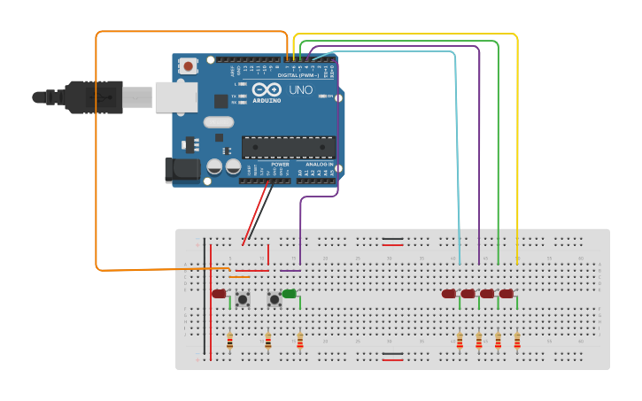 Circuit design CIRCUITO SENSOR MOVIMIENTO PIR | Tinkercad