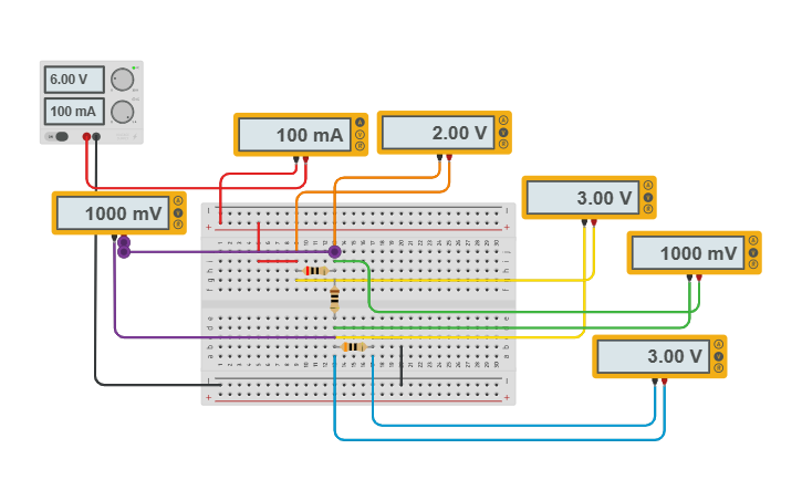 Circuit design Figure 1 - Tinkercad
