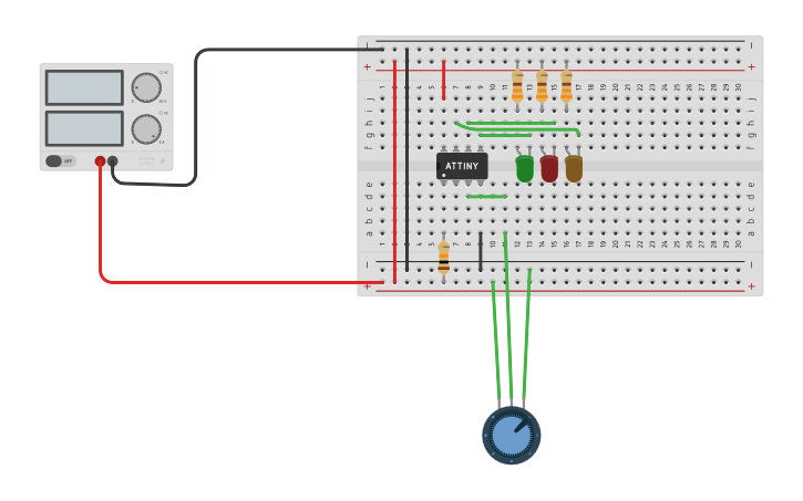 Circuit Design Ttl Logic Probe Tinkercad