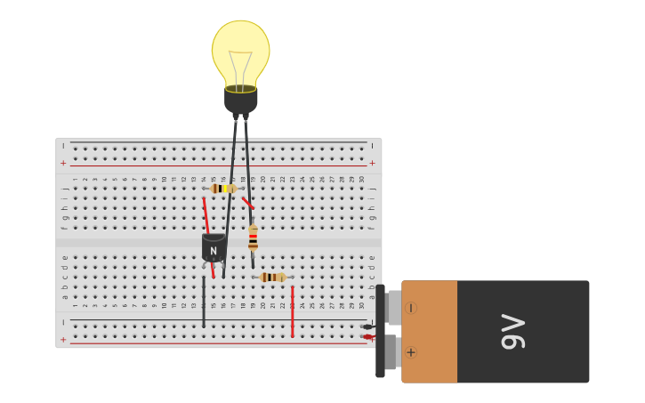 Circuit Design Transistor Switch Tinkercad
