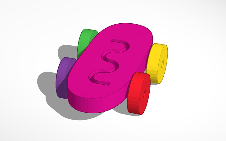 3D design skate - Tinkercad