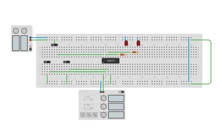 Circuit Design Jk Flipflop Tinkercad
