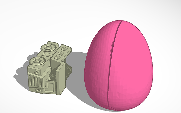 3D design surprise egg #1 - Tinkercad