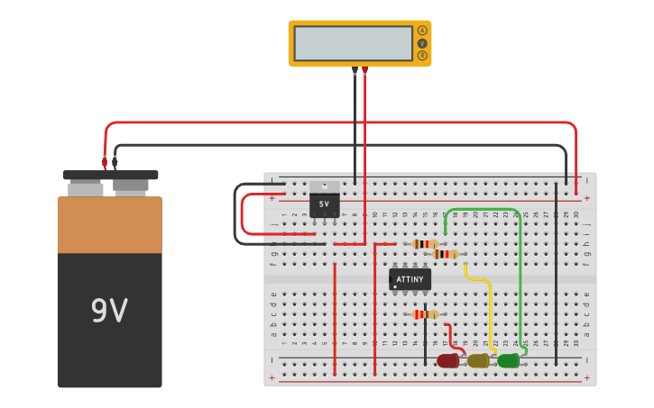 Circuit Design Tp0 Attiny Tinkercad