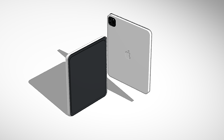 3D design iPad Pro - Tinkercad