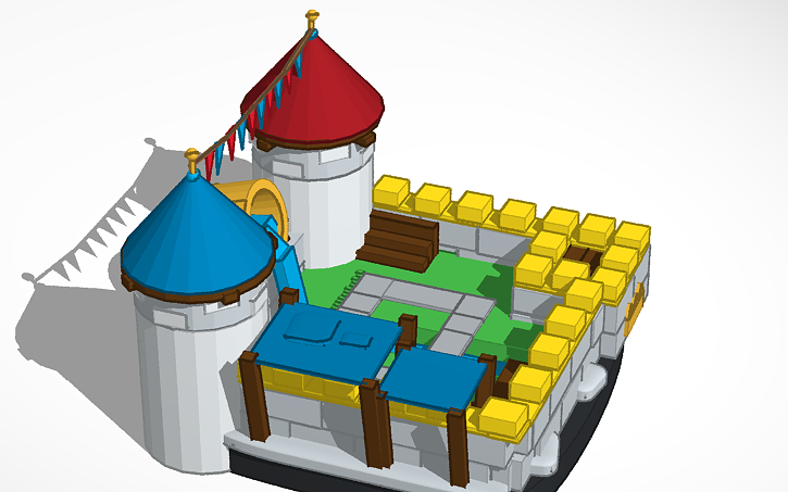 3D design clash royale arena 7 | Tinkercad