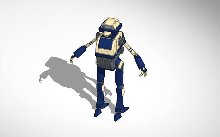 3D design Clone Wars Star Wars TX-20 Tactical Droid - Tinkercad