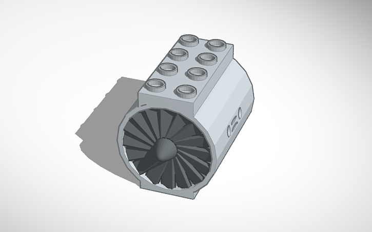 3D design lego turbine | Tinkercad