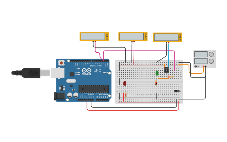 Circuit design ActividadDemostrativa - Tinkercad