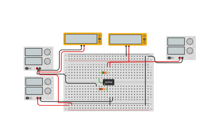 Circuit design ANALOG EXP 3 | Tinkercad
