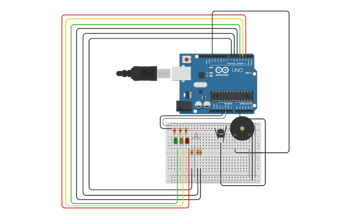 Circuit design Arduino Assessment | Tinkercad