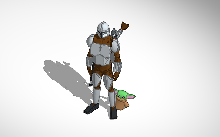 3D design Mandalorian Beskar Armor - Tinkercad