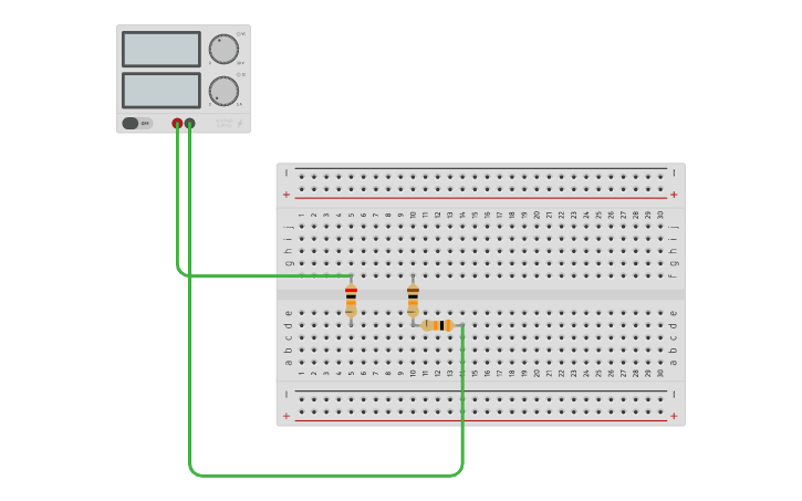 Circuit design 20723031 - Pre Lab Act 3b | Tinkercad