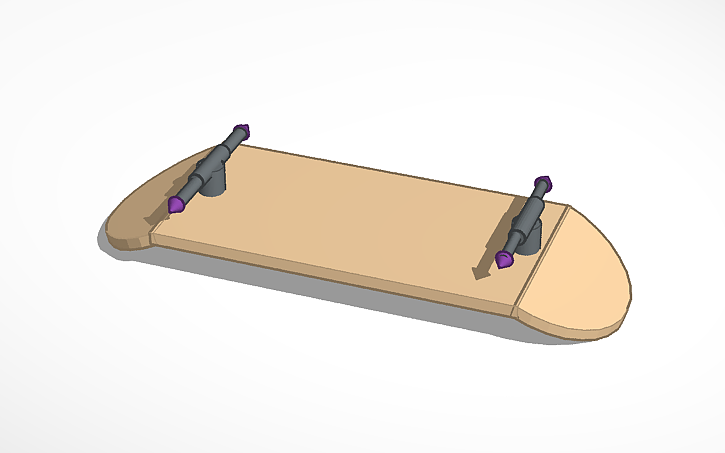 3D design Skateboard mini | Tinkercad
