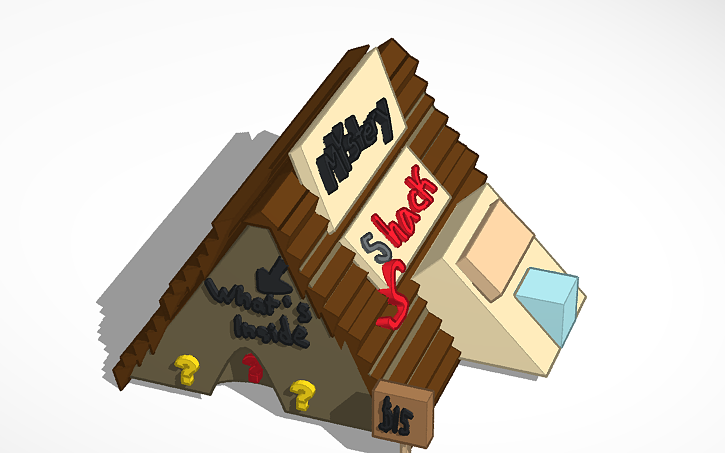 3D design Shack of the mysteryssss - Tinkercad