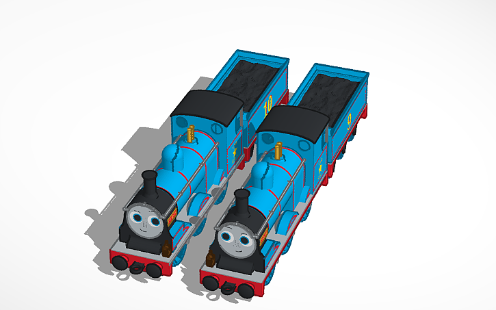 3D design Caledonian Railway Class 812 No. 9 & 10 "Donald" and "Douglas ...