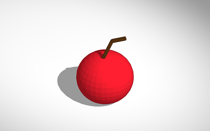 3D design Pokemon Red Apricorn | Tinkercad