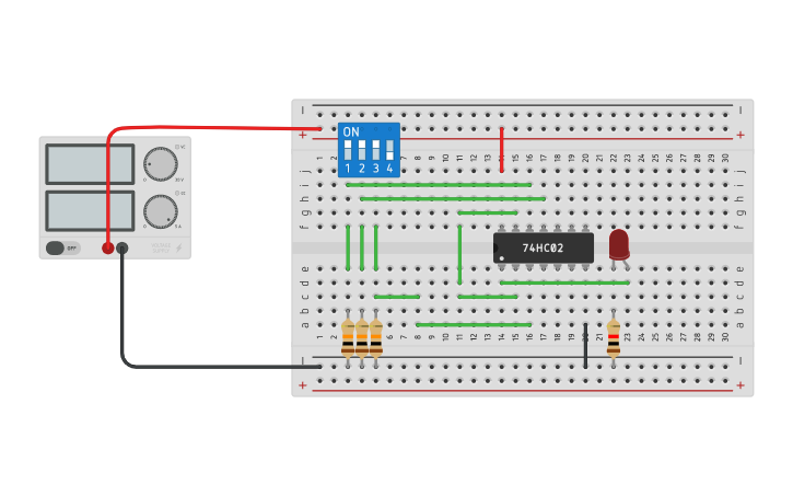 Circuit design Circuit 3 | Tinkercad
