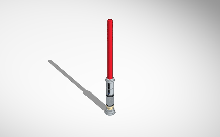 3D design Sabre - Tinkercad