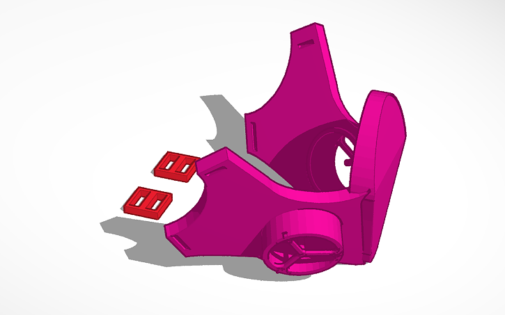 3D design epic masks - Tinkercad