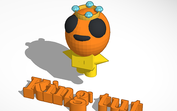 3D design king tutincommun | Tinkercad