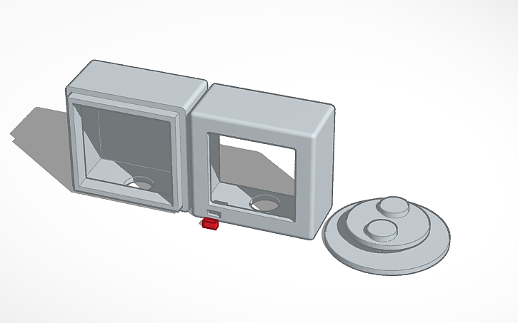 3D design Sonic Box Monitor | Tinkercad